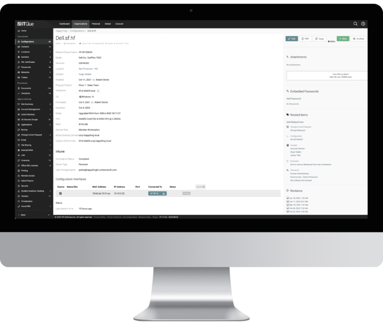 Solution- IT Department | IT Glue