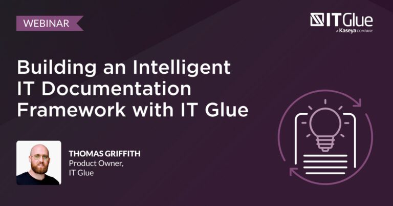 Webinar: Building an Intelligent IT Documentation Framework with IT ...