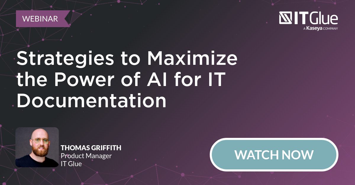 Webinar: Strategies to Maximize the Power of AI for IT Documentation ...