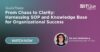 Webinar: Quick Takes - From Chaos to Clarity: Harnessing SOP and ...