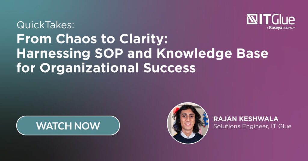 Webinar: Quick Takes - From Chaos to Clarity: Harnessing SOP and ...