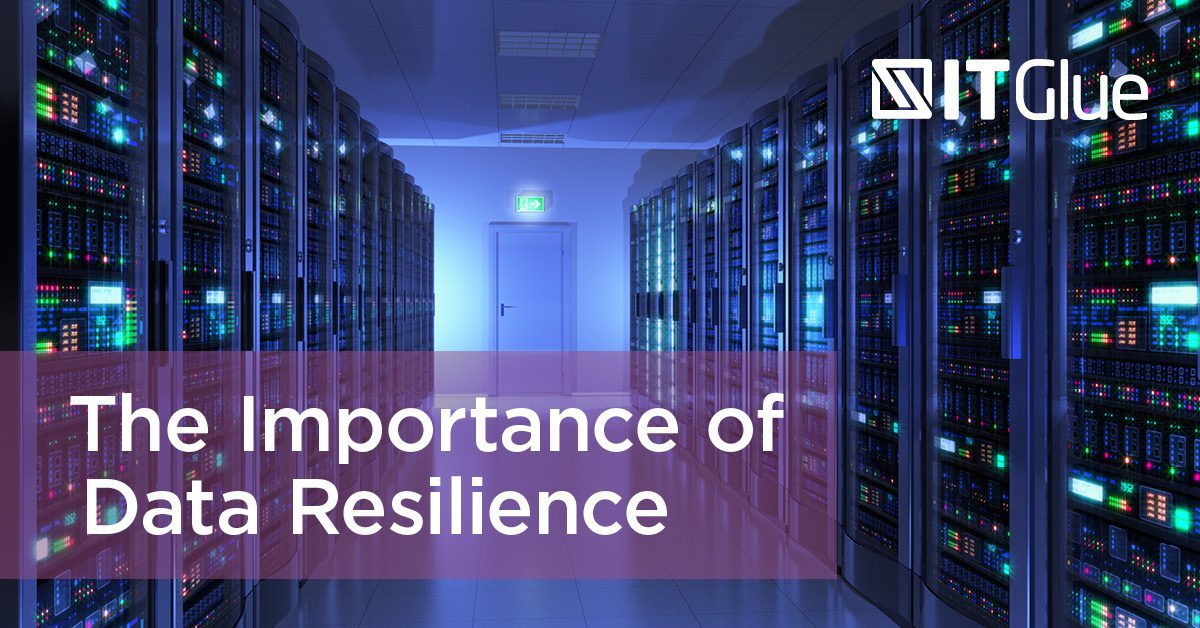 The Importance of Data Resilience | IT Glue