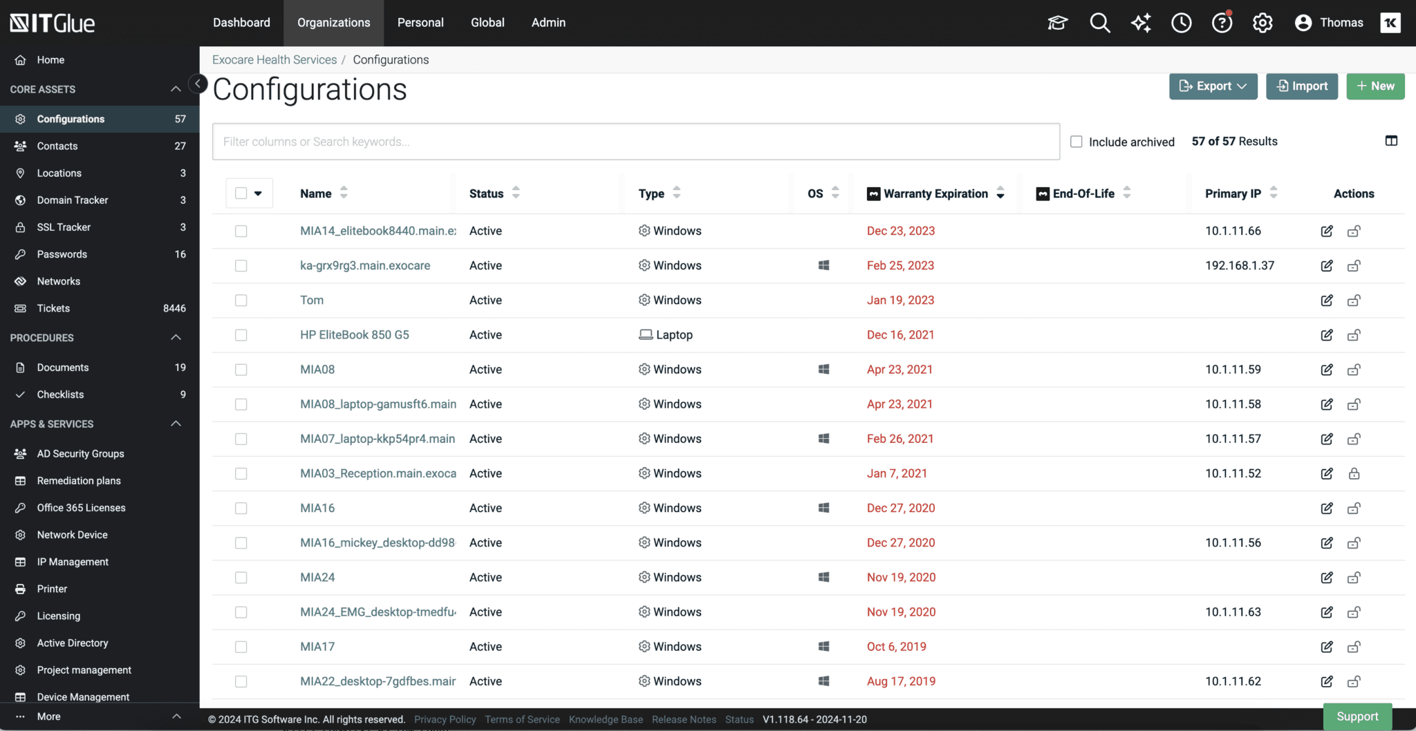 IT Glue Device Expiration Auto-Documentation From myITprocess - IT Glue