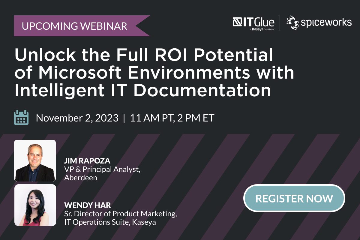 UNLOCK THE FULL ROI POTENTIAL OF MICROSOFT ENVIRONMENTS WITH INTELLIGENT IT DOCUMENTATION | IT Glue