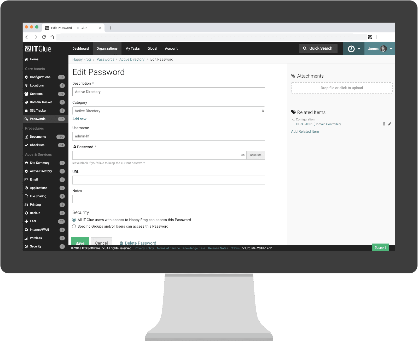 IT Document Access Control | IT Glue