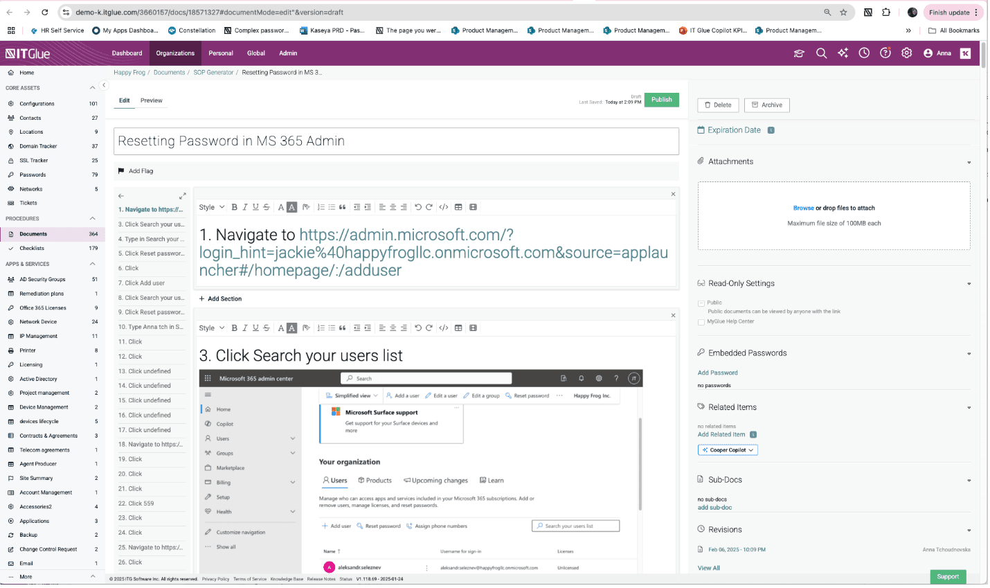 Automate SOPs in Real-Time With the Smart SOP Generator - IT Glue