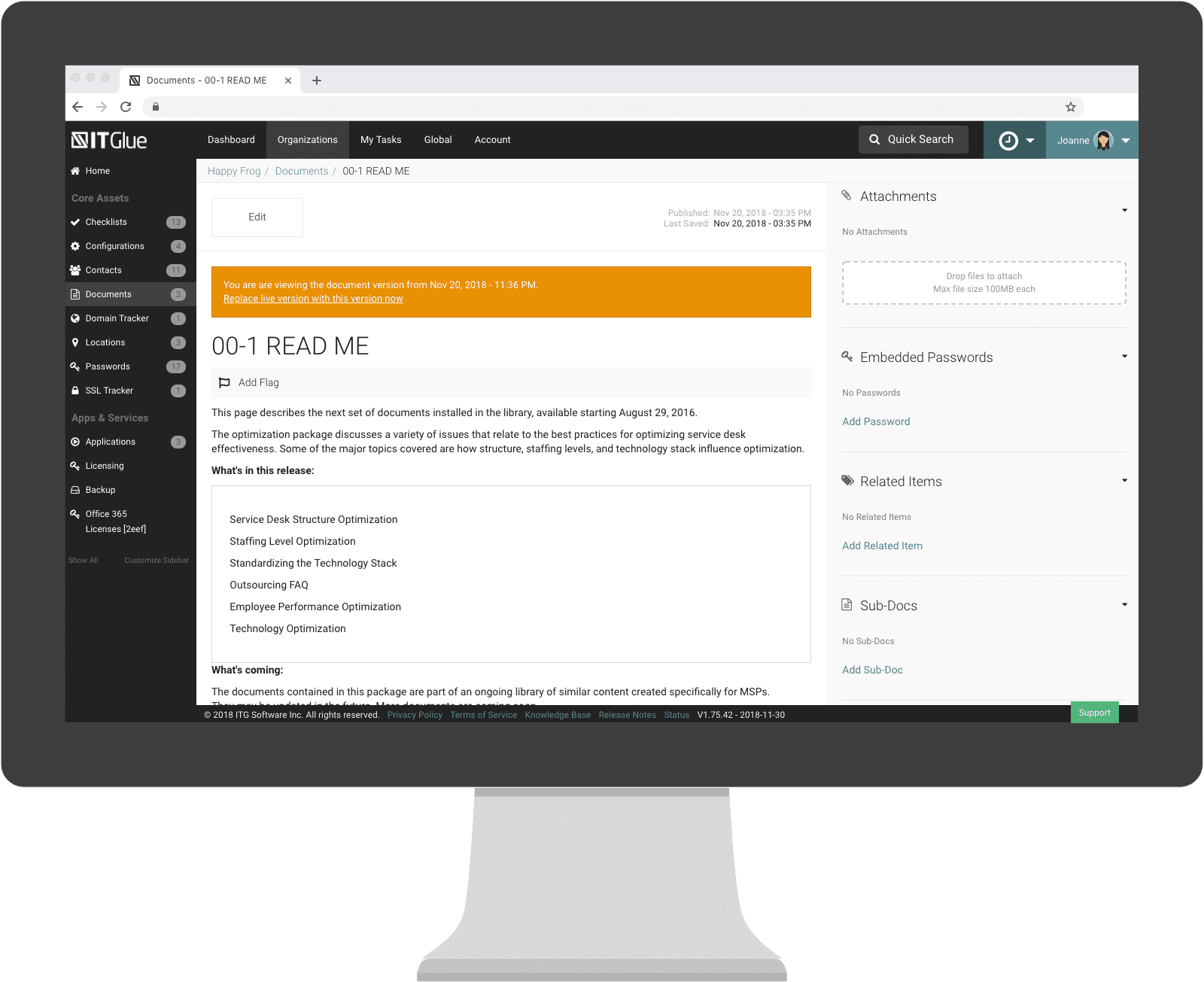 IT Documentation Collaboration Tool | IT Glue